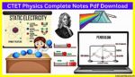 CTET Physics Complete Notes Pdf Download » Lets Learn Squad